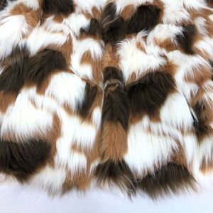 Jackets & Coats | Multi Color Faux Fur Coat | Poshmark